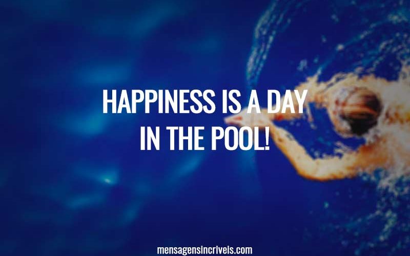 Happiness is a day in the pool!